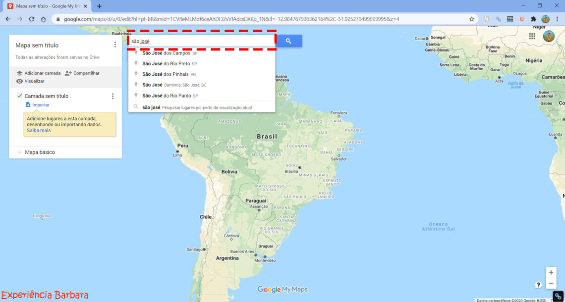 Como usar Google My Maps em roteiros de viagem - Experiência Barbara