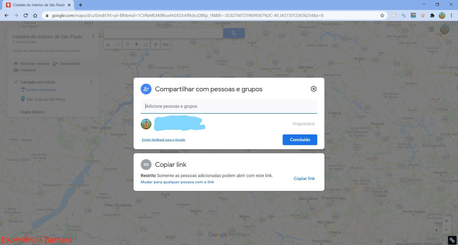 Como usar Google My Maps em roteiros de viagem - Experiência Barbara