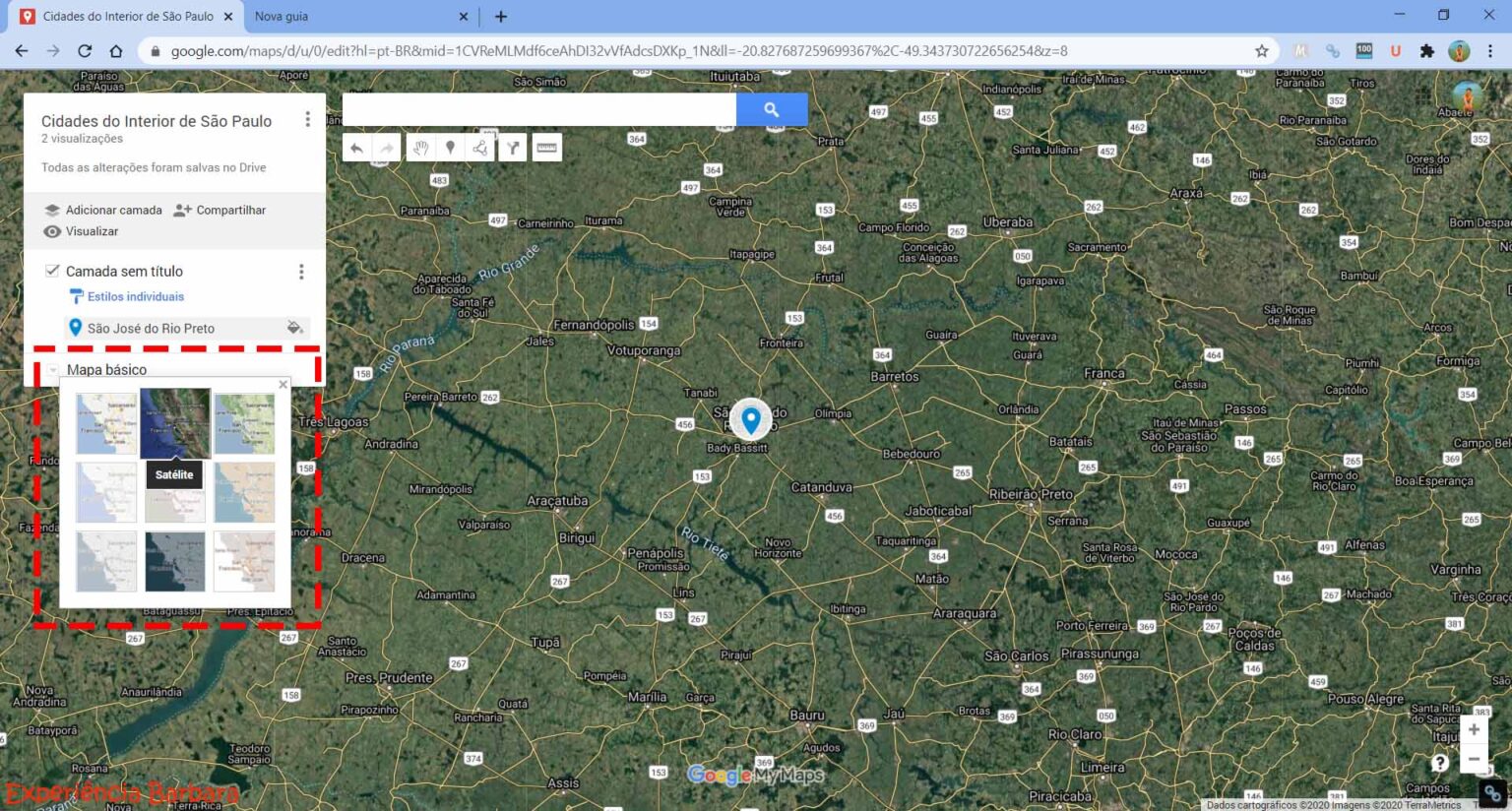 Como usar Google My Maps em roteiros de viagem | Experiência Barbara